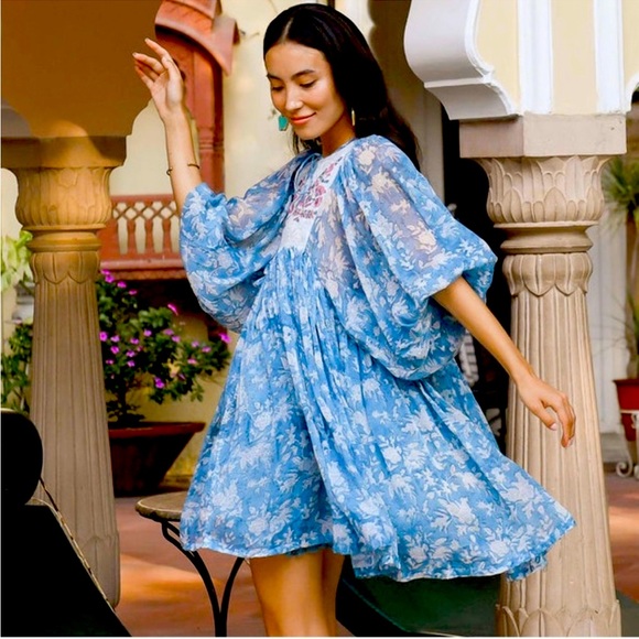 Daughters of India | Dresses | New Daughters Of India Jaya Mini Dress ...